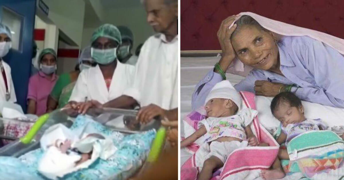74 year old Woman Gives Birth To Twins Becomes The World s Oldest Mother